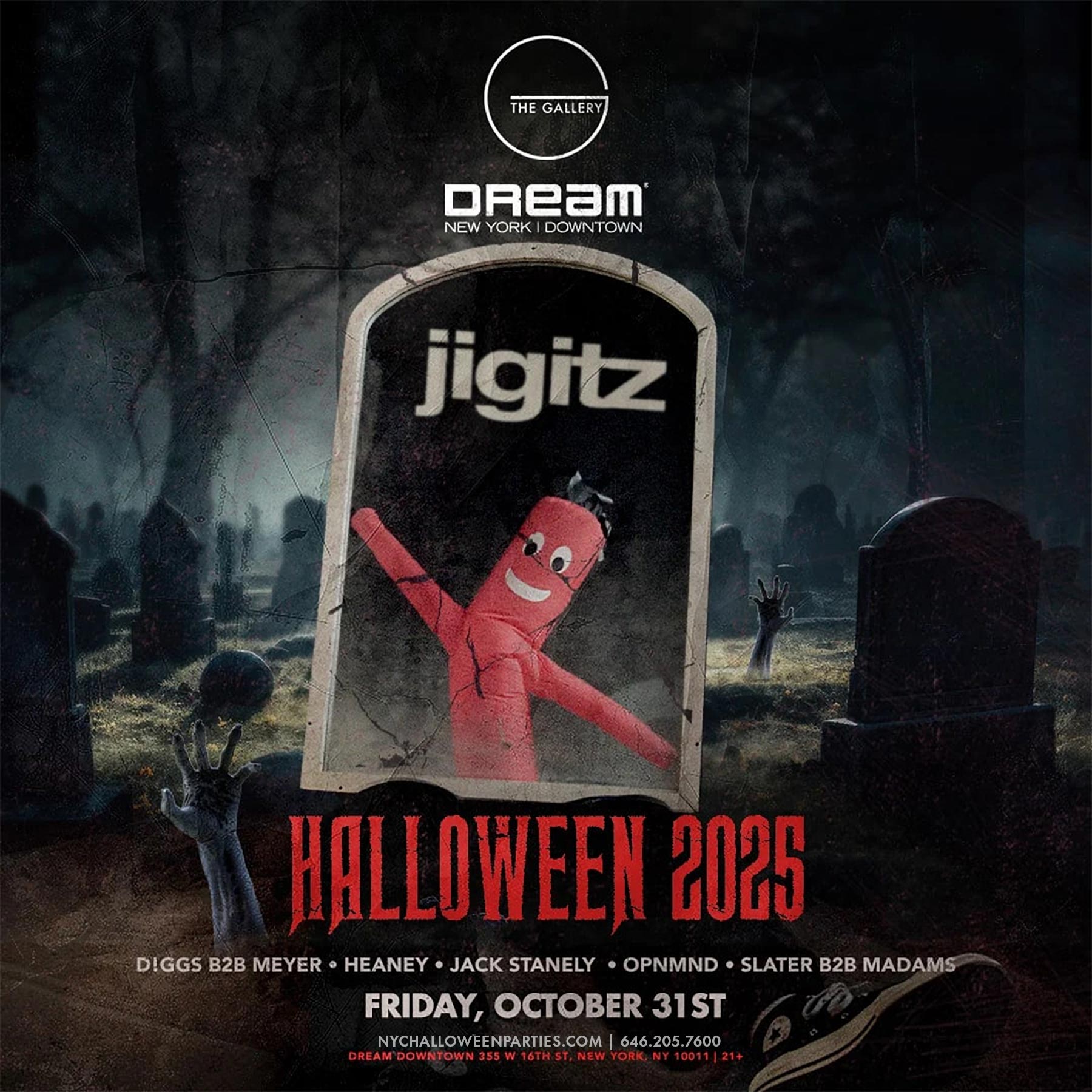 Halloween Party at Dream Downtown Hotel Meatpacking w/DJ Jigitz