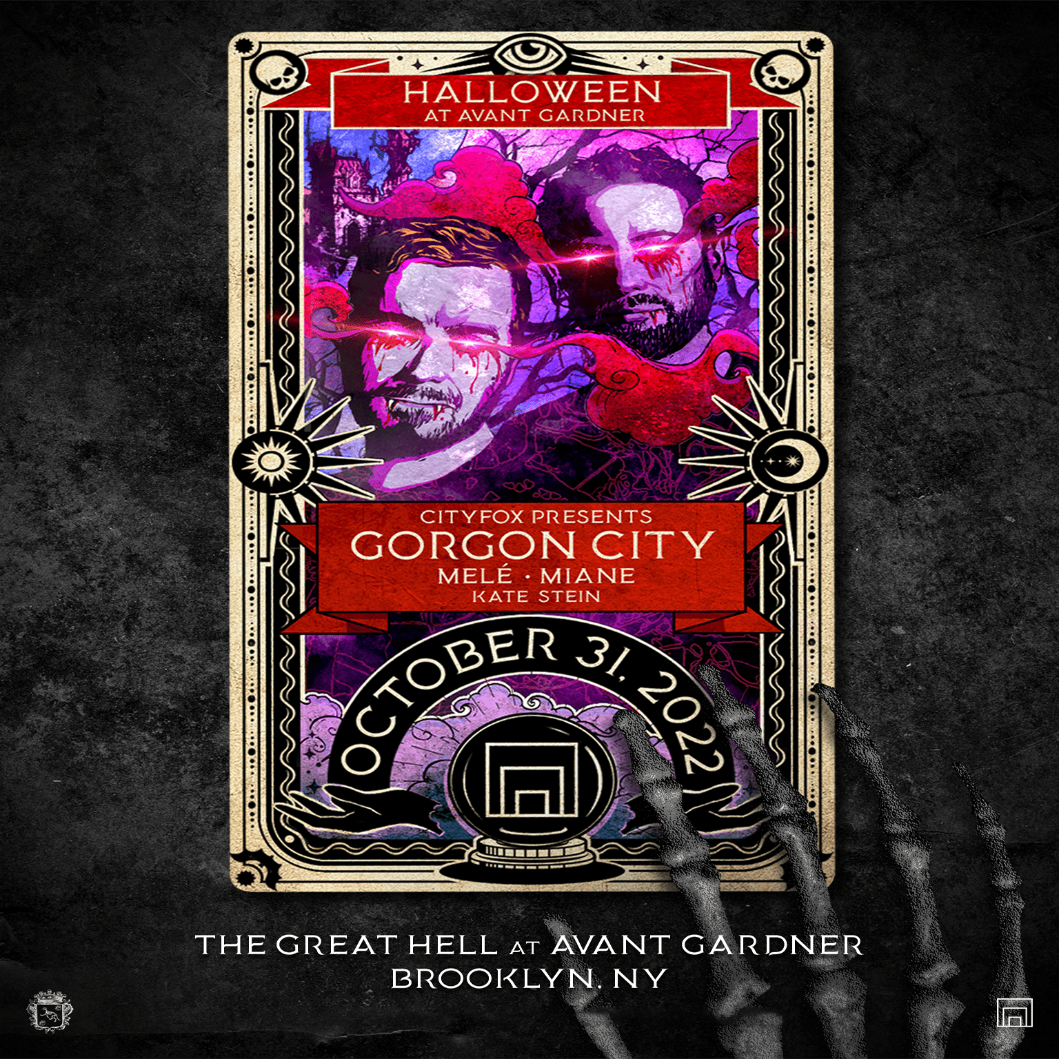 Halloween with GORGON CITY at Avant Gardner Brooklyn by City Fox